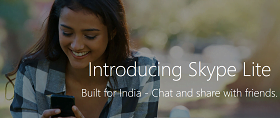 "Skype Lite" Created Just for India - Amritt, Inc.